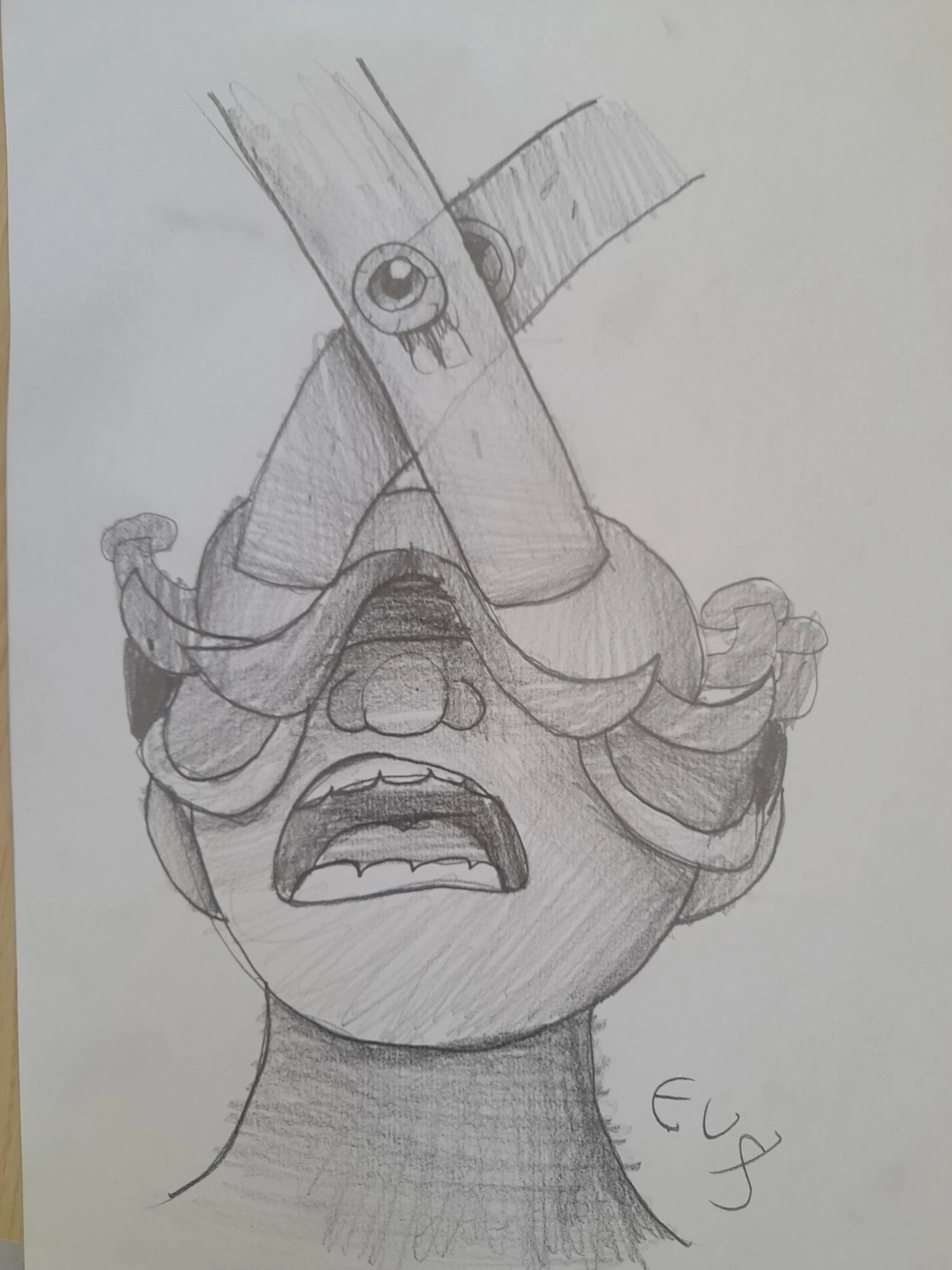 My sketch of the eye trap | Fandom