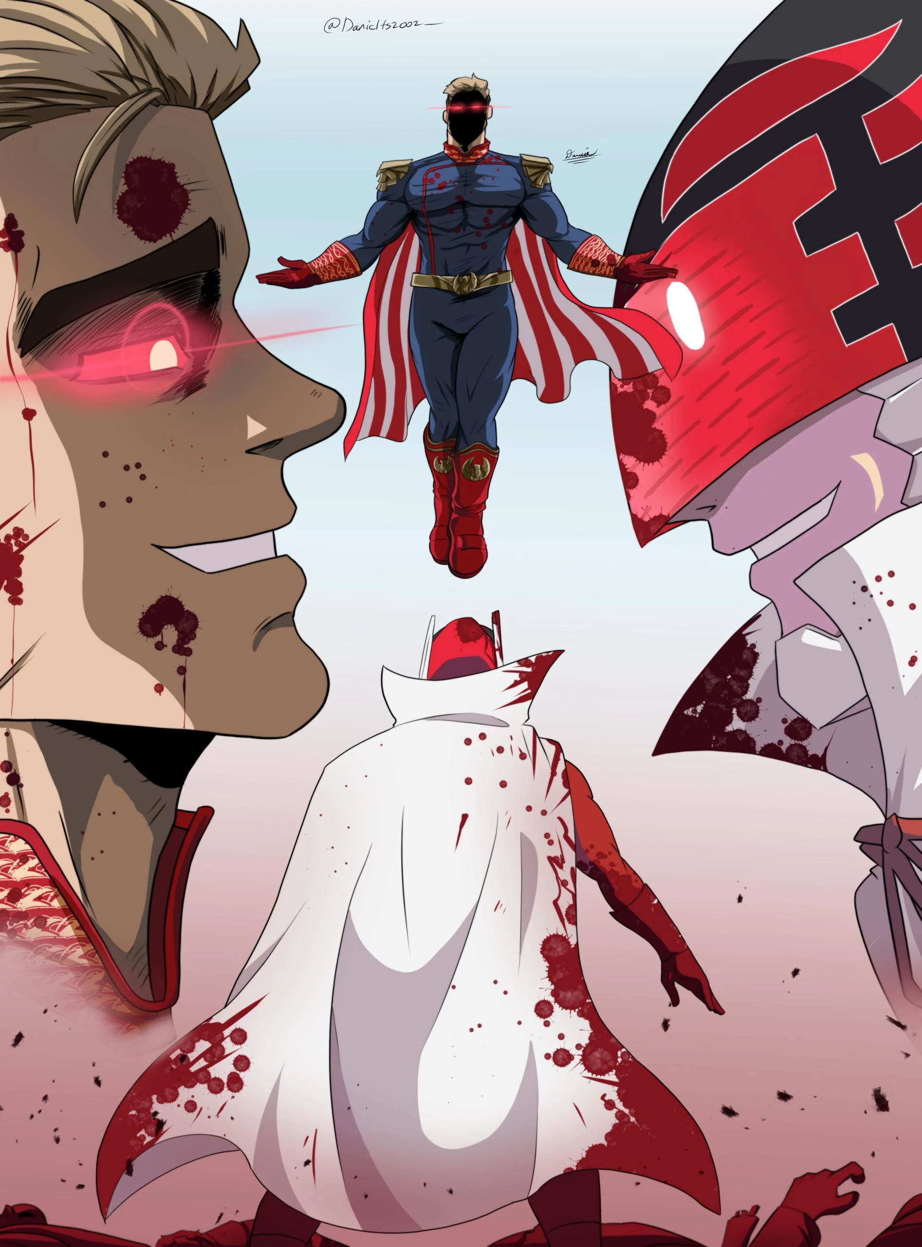 Favorite VS Fanart: Homelander vs Red Keeper. | Fandom