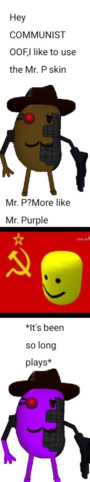 Mr. P?More like Mr. Purple | Fandom