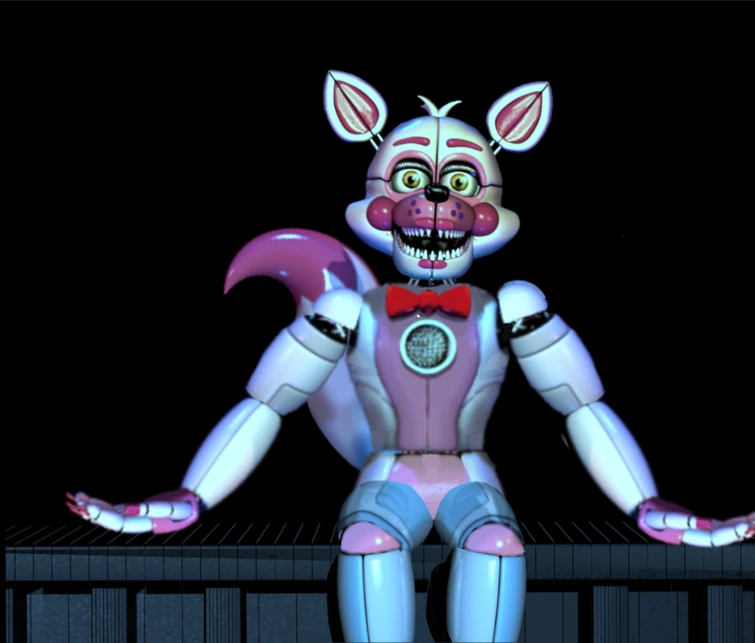 Funtime foxy in parts and services. | Fandom