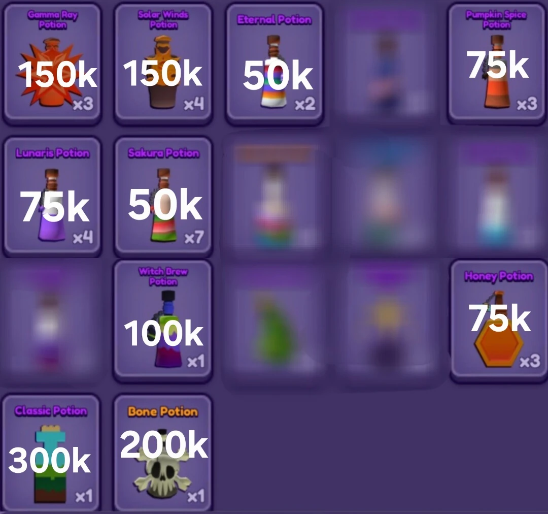 Looking for coins or PURE COLOR potions! [Long post] | Fandom