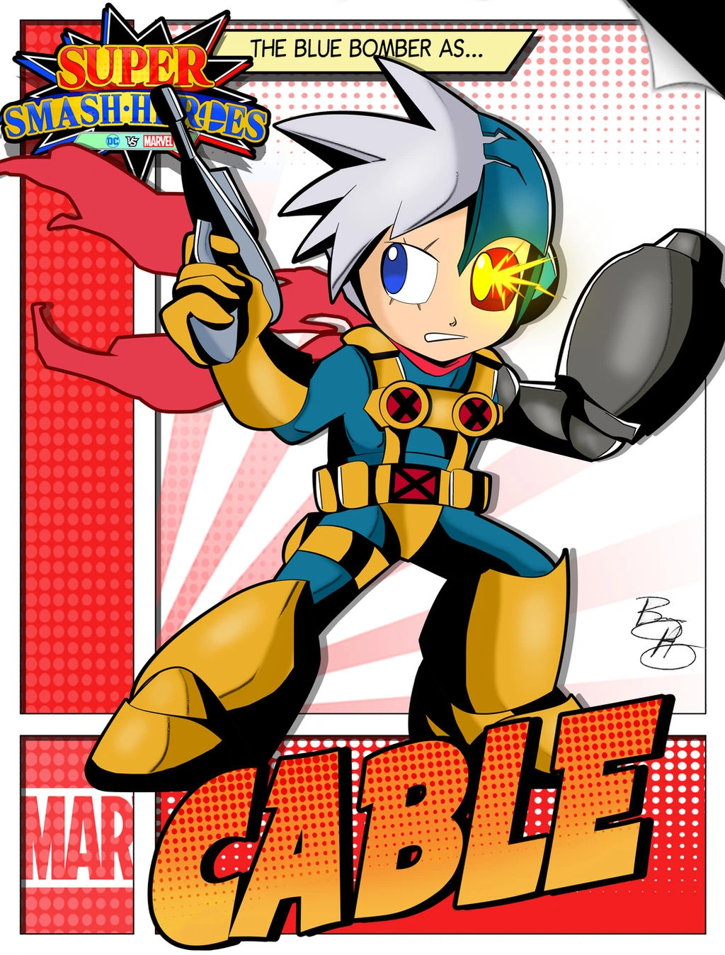Mega man as cable | Fandom