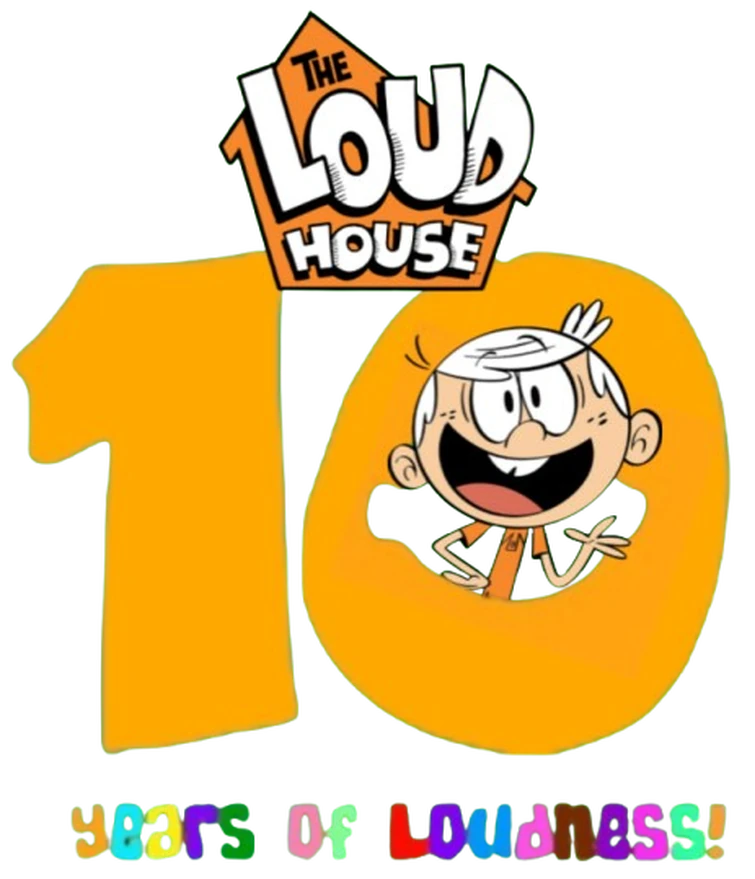 Here are the logos I made to celebrate the 10th anniversary of The Loud ...