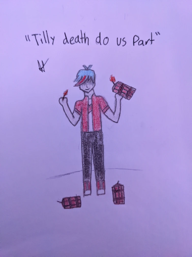 This is the drawing I made of Scott at the end of Double Life | Fandom