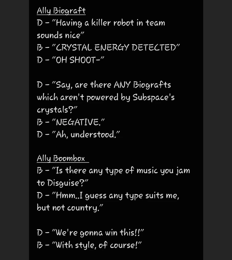 Interaction chaoz | Fandom