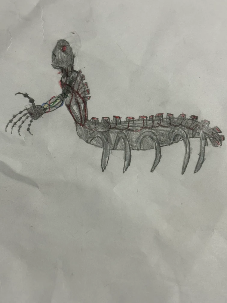 A second drawing of The Prototype (Experiment 1006)'s Full Body | Fandom