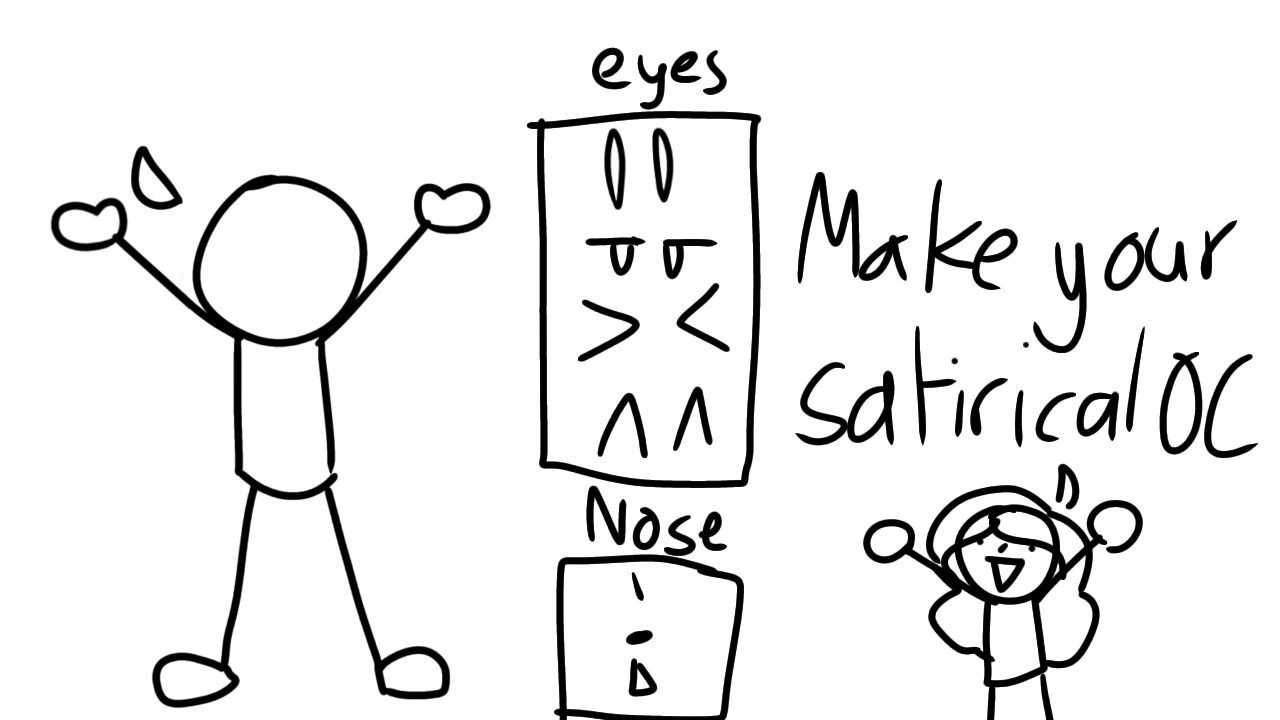 I made a Satirical OC base :) | Fandom