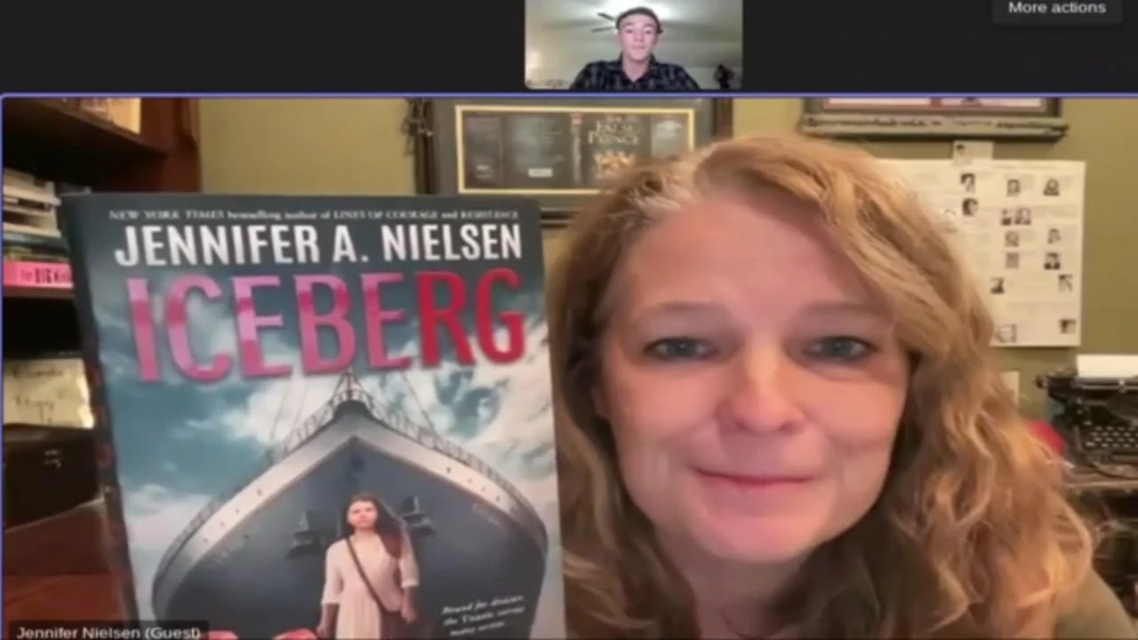 I actually Jennifer A. Nielsen on youtube! | Fandom