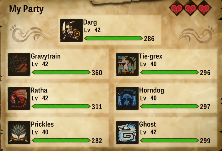 Whats Your Best Monstie From MHST 1 And 2 Named? | Fandom