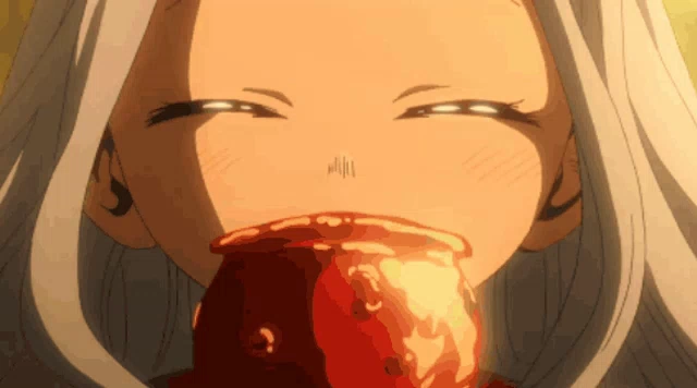 Eri and her candy apple | Fandom