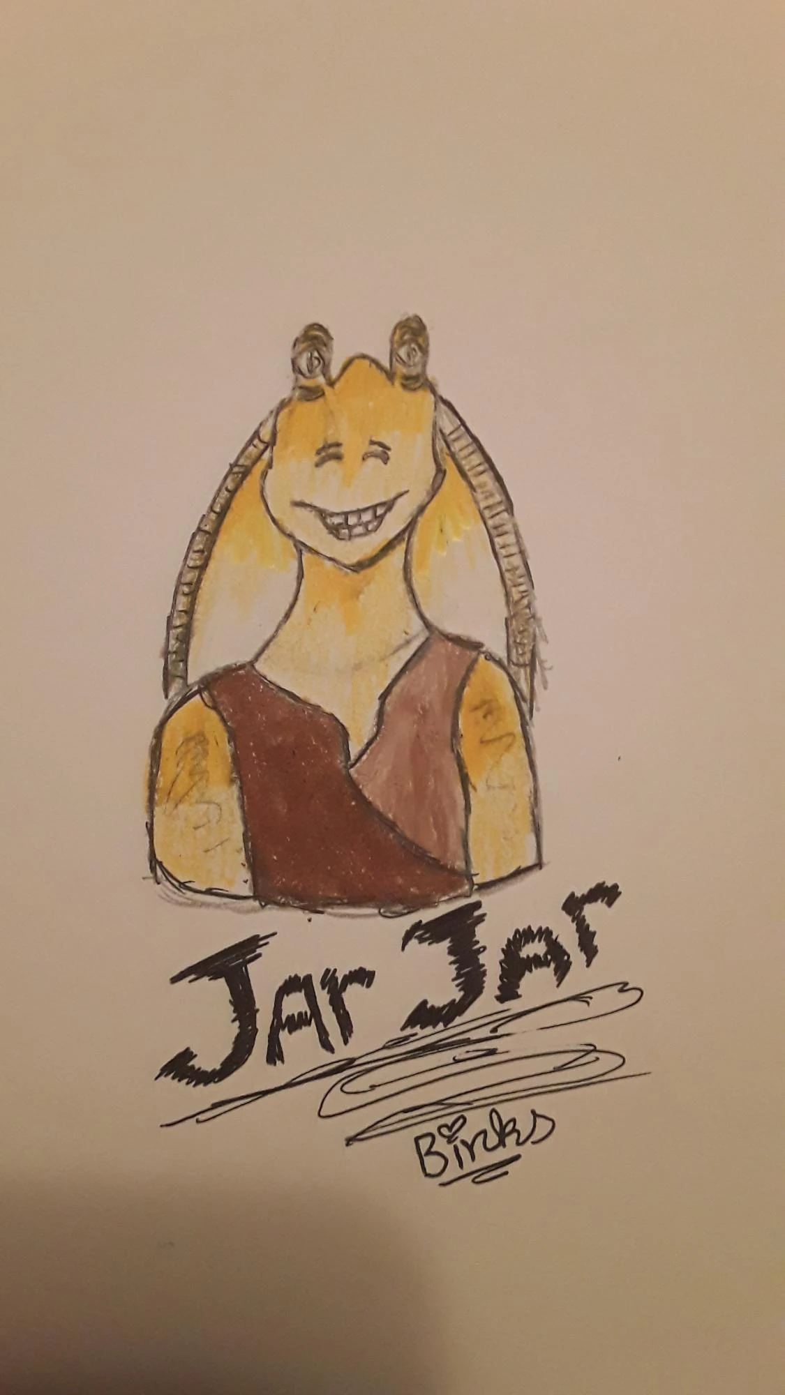 Jar Jar Binks art | Fandom
