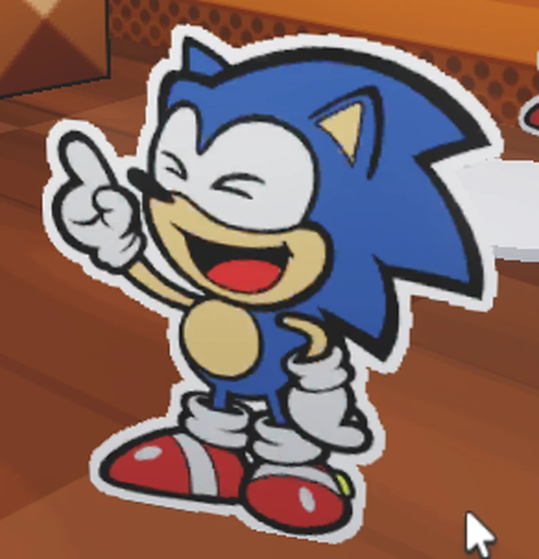 Paper sonic the hedgehog | Fandom