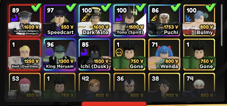 Guys tell me what team i use for story and inf and what i need | Fandom