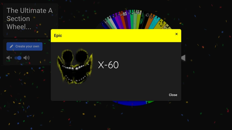 The ultimate IR A Section wheel... | Fandom