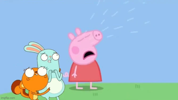 And now Kiff and Barry witnessing Peppa crying | Fandom