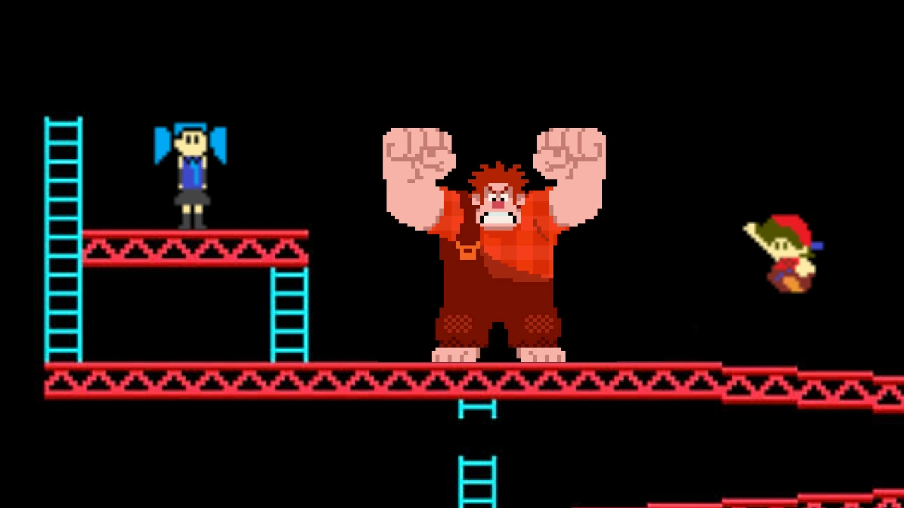 FNF : SFNS JAM Donkey Kong Funkin [Wreck It Ralph VS Chris Genderswap ...