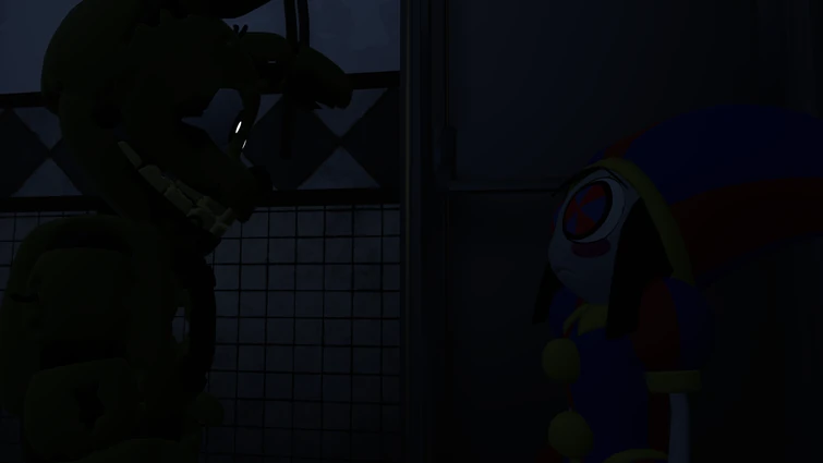 Pomni encounters Springtrap (VRChat)! | Fandom