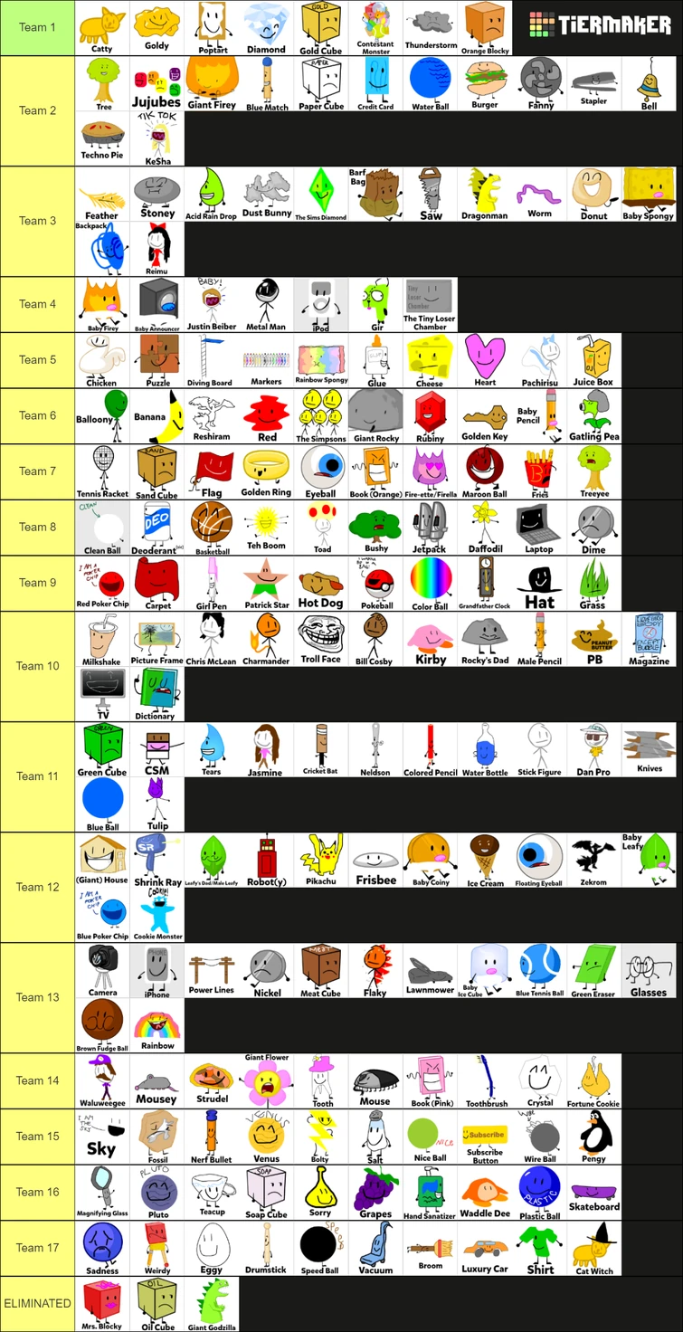 BFDI 17 VV #13 | Fandom