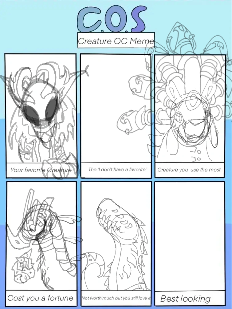 COS creature oc meme template wip 2 | Fandom