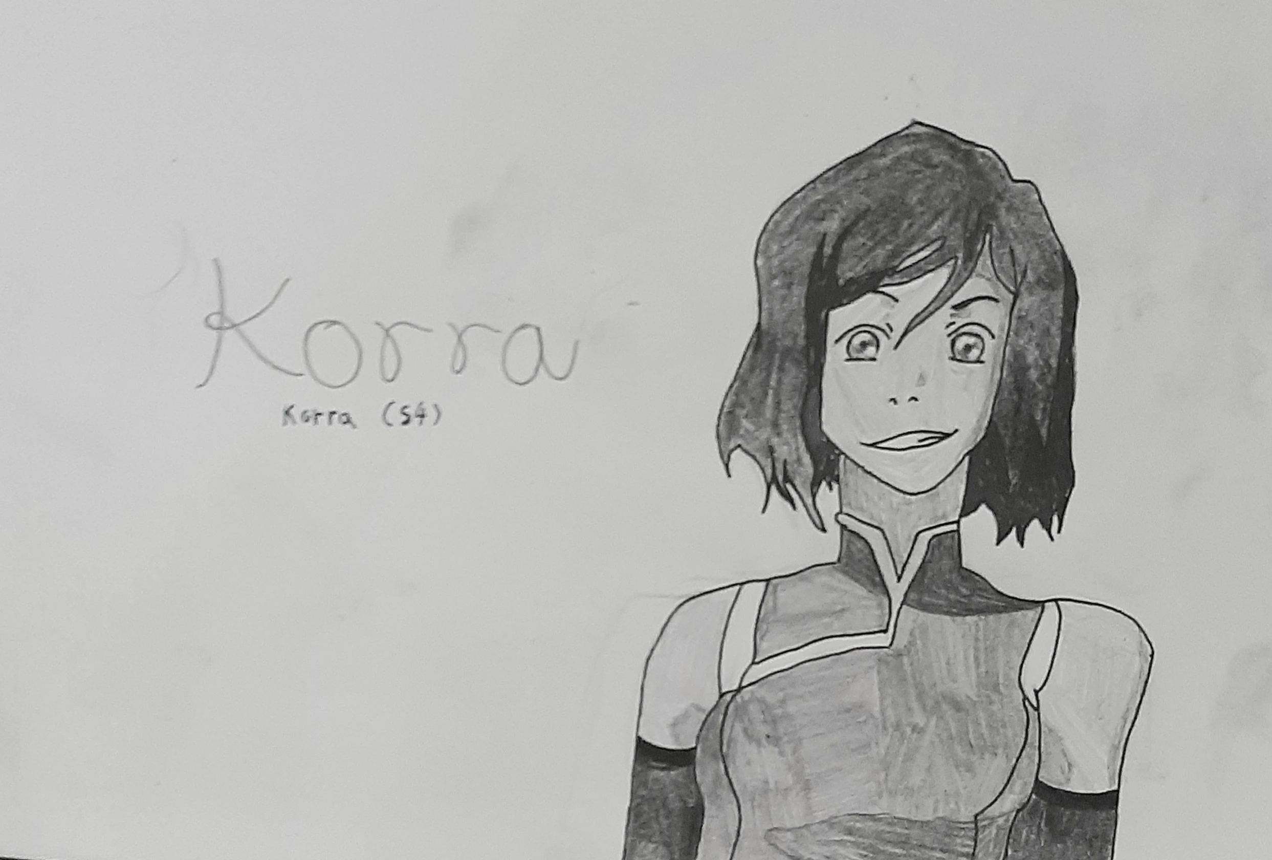 a drawing of korra | Fandom