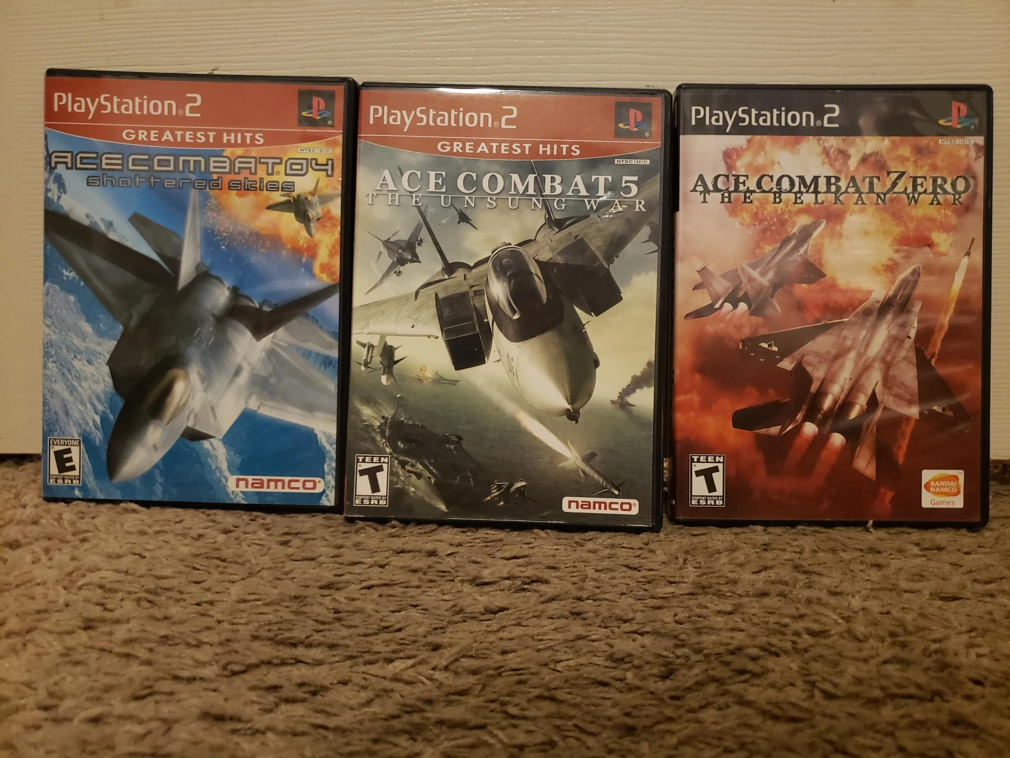 Just completed my ace combat PS2 collection!!! | Fandom