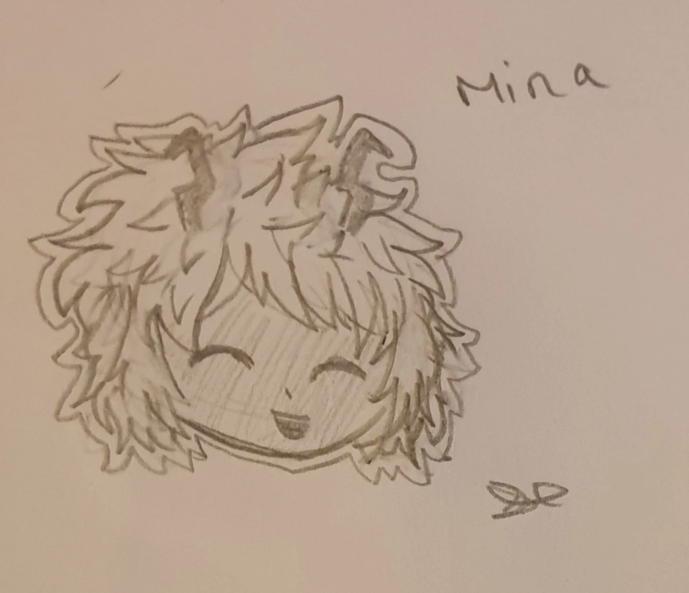 Quick Mina drawing | Fandom