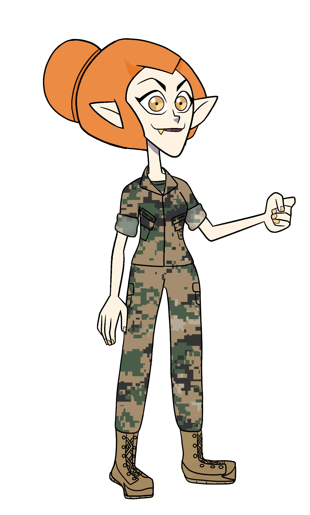 Eda in Marine Basic training | Fandom