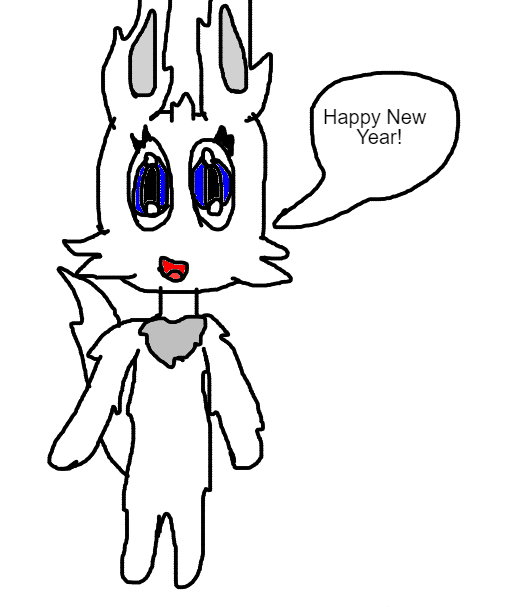 A drawing with my oc for the holiday | Fandom