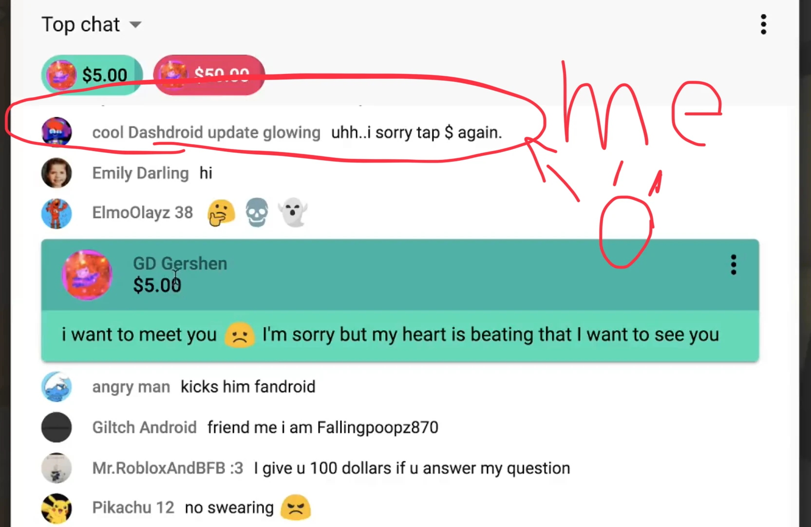 Who Remember me in the Fandroid game live steam chat a so long time ago ...