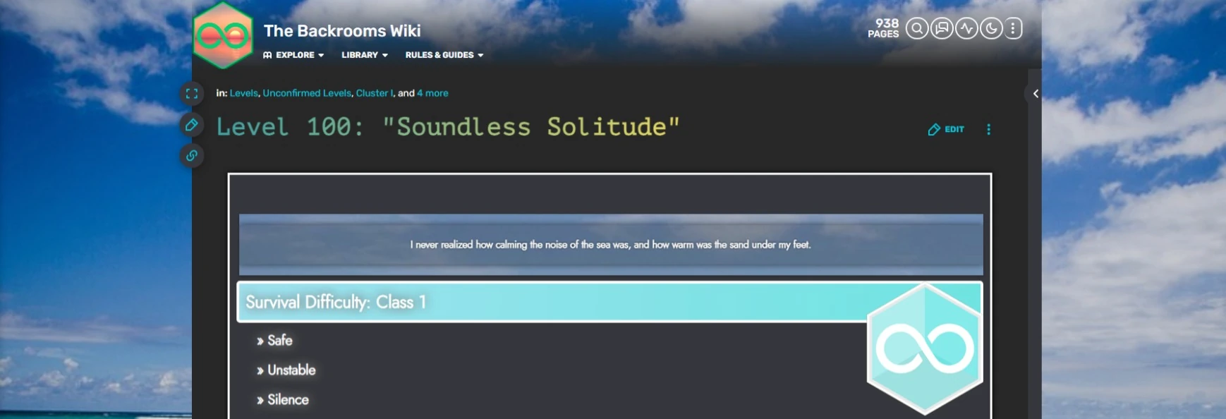 Level 100 has finally been rewritten! | Fandom