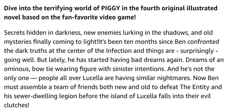 Piggy book novel the entity | Fandom
