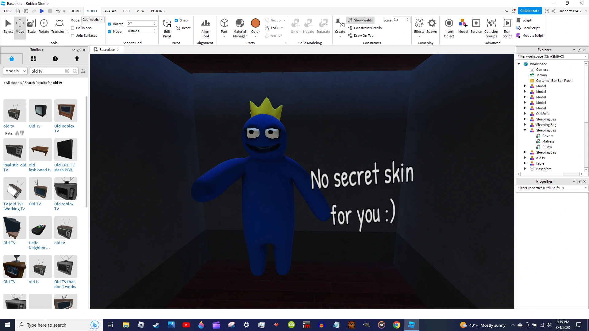 So, i was looking around in the rainbow friends map and found this ...