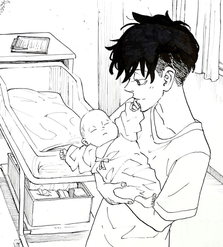 Shinichiro birthday illustration (IM SO LATE IM SORRY SKUHSIUHSUIH ...