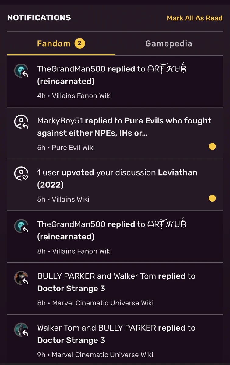 Notifications problem | Fandom