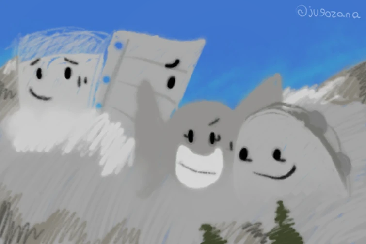 Mount Rushmore scene redraw! (lazy) | Fandom