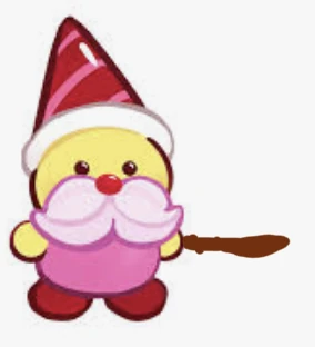 A sugar gnome with a stick | Fandom
