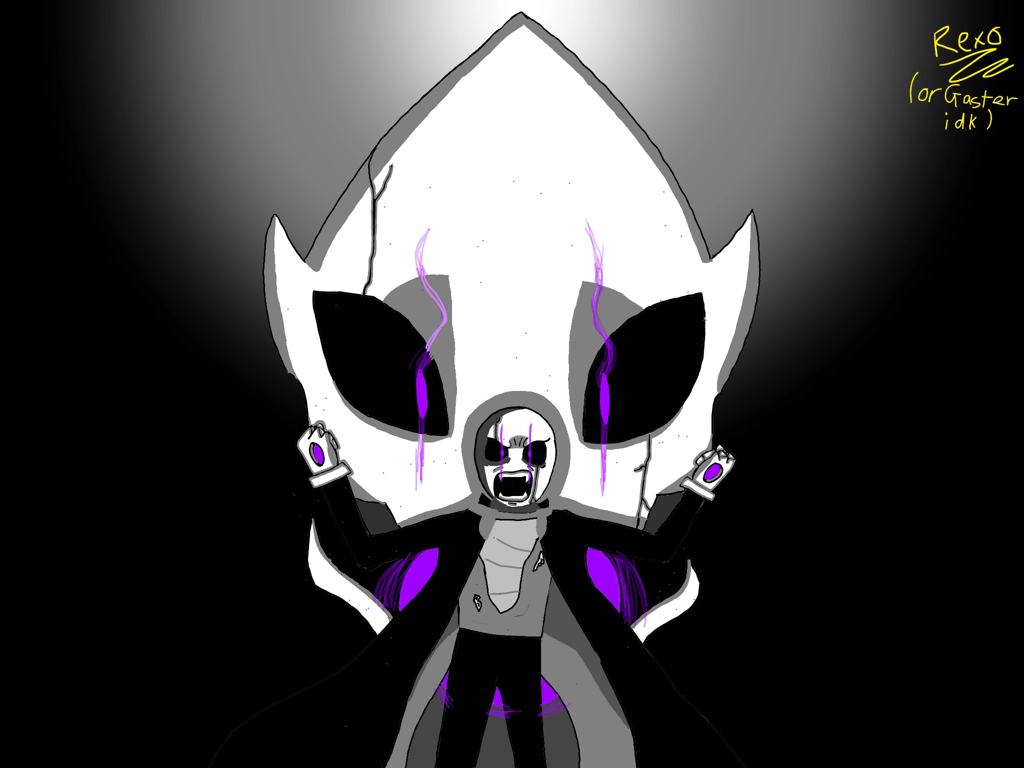 Me in my world zero avatar posing as a dual lancer while using ult (my ...