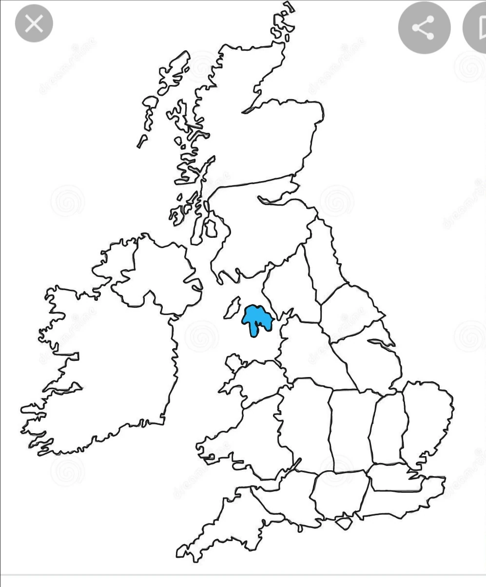 Uk map but with a little surprise | Fandom