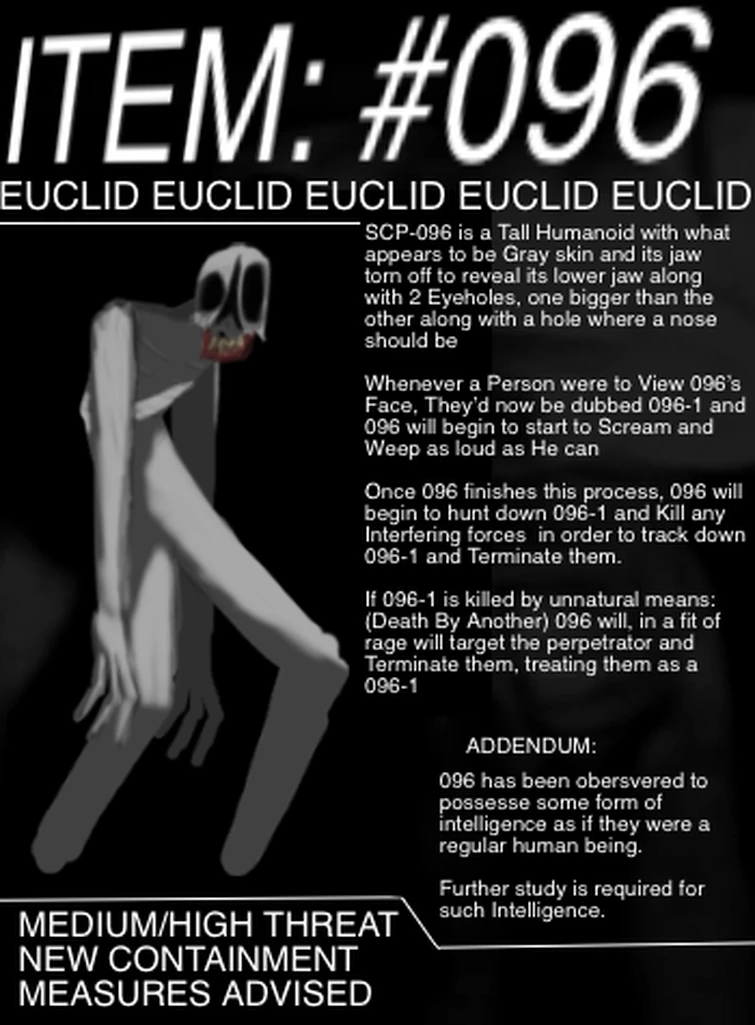 "You now have Permissions for 096’s Termination." (SCP-096 ARTWORK ...