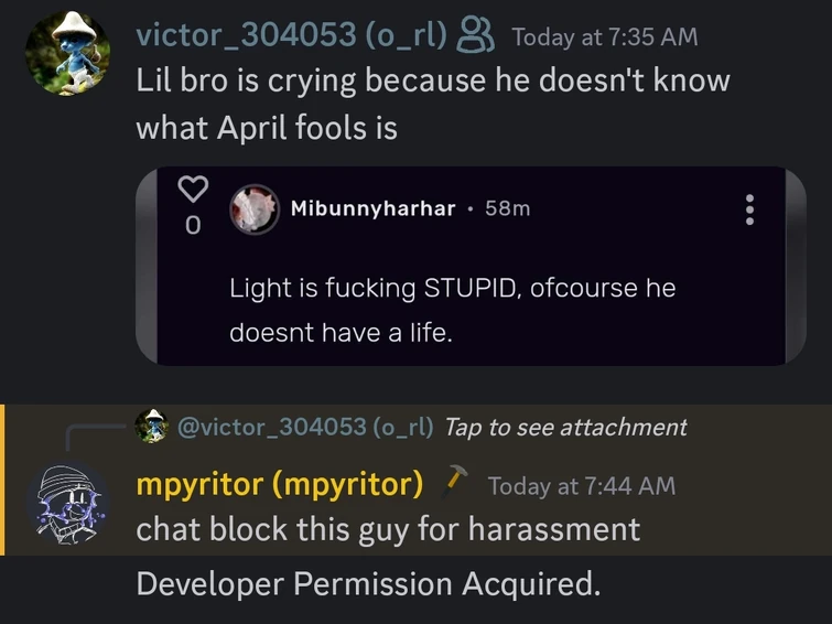 Oh moderators | Fandom