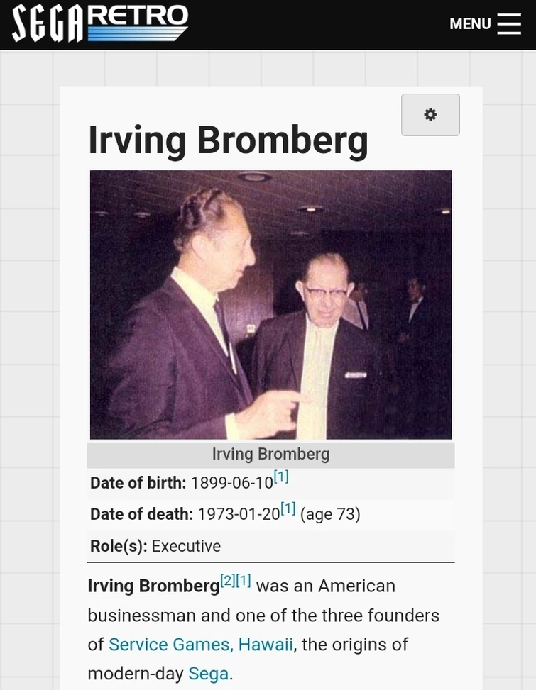 The 3 guys who founded SEGA back in 1946. | Fandom