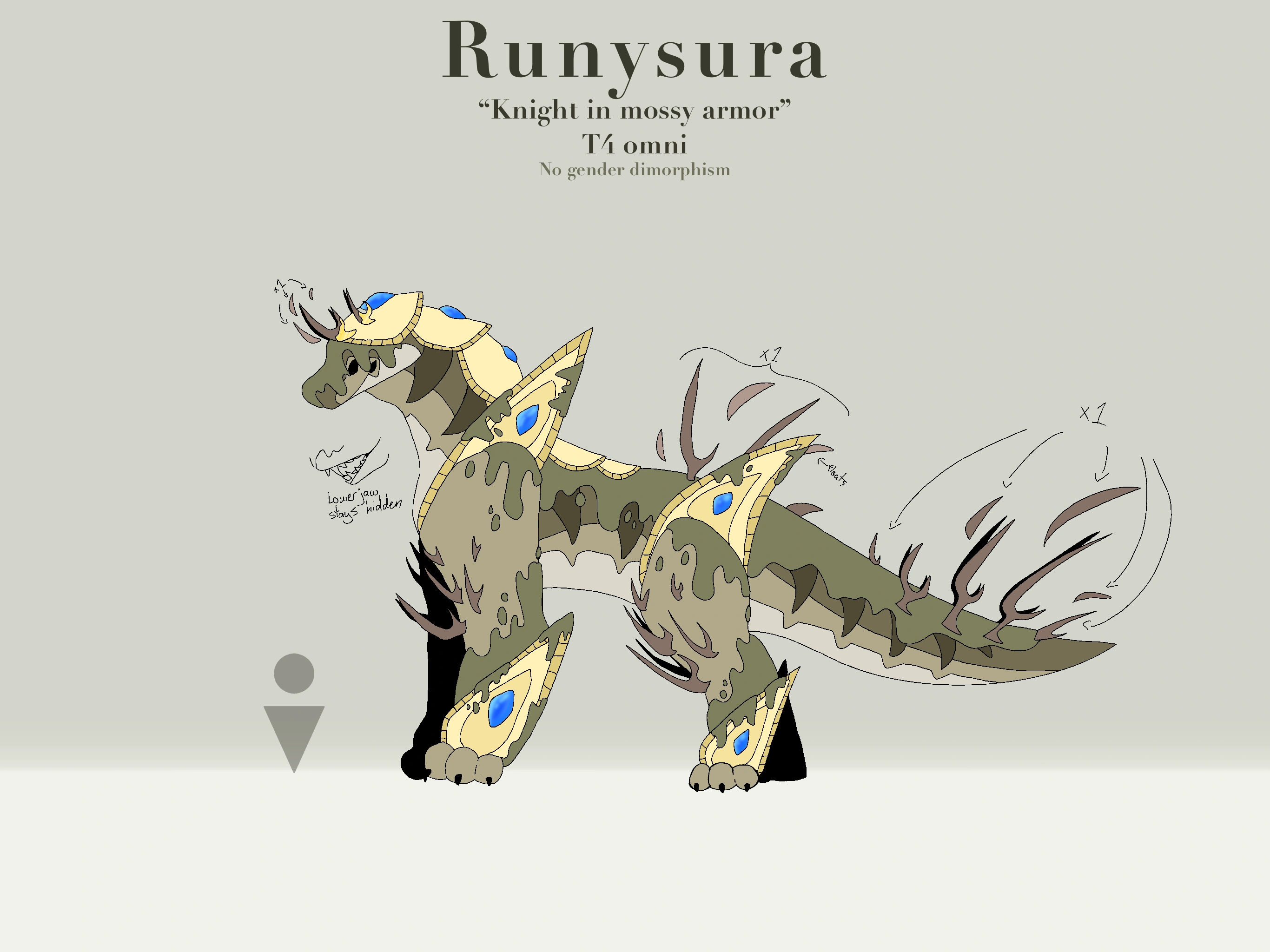 “Knight in mossy armor” finished concept! | Fandom