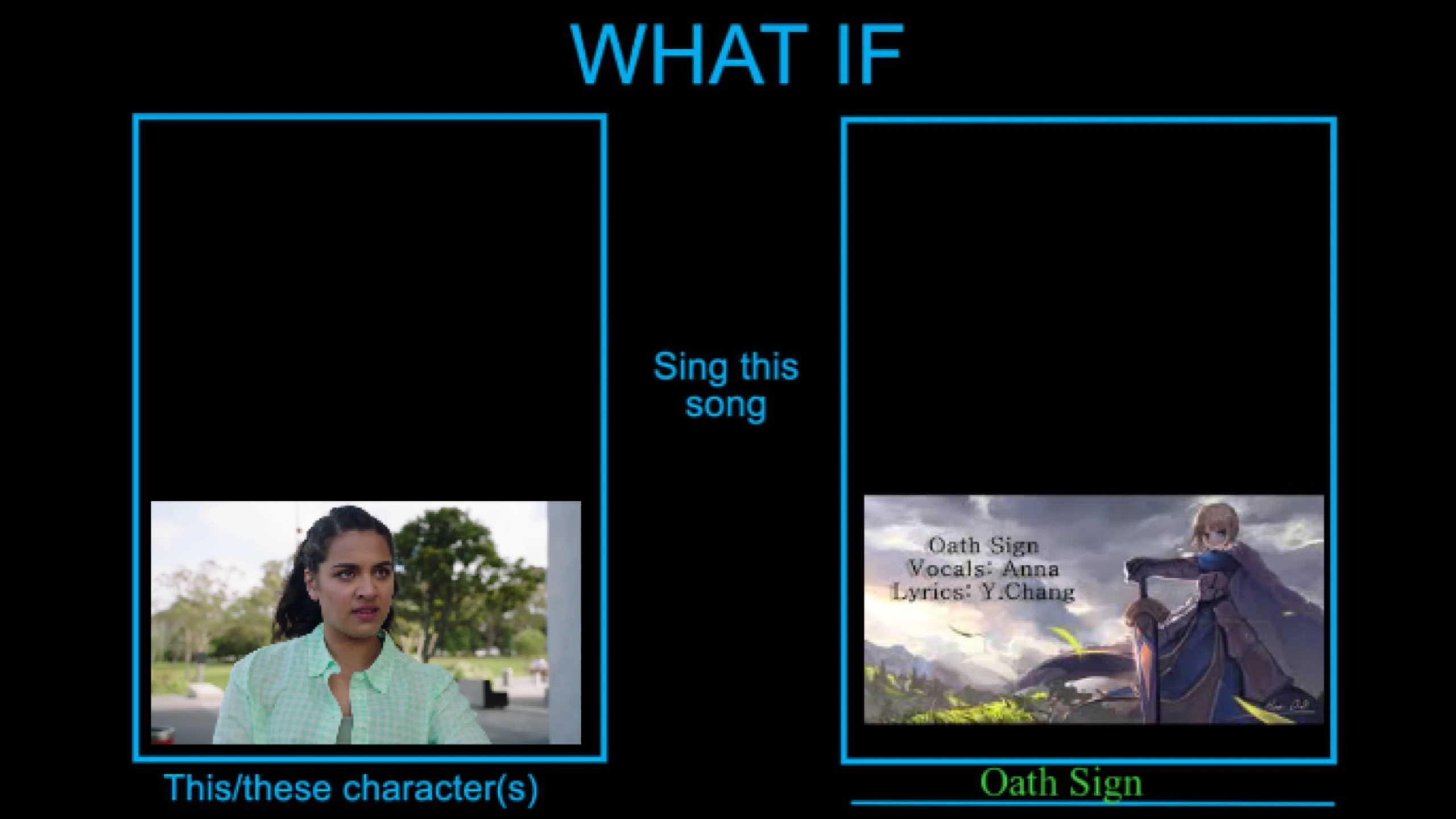 What if Izzy Garcia sings Oath Sign | Fandom