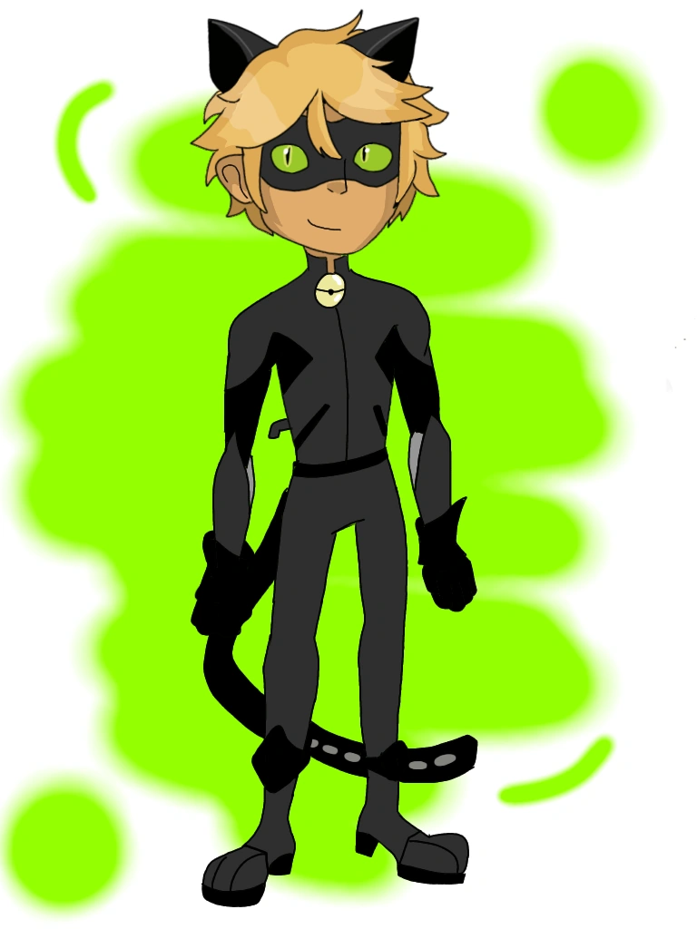I drew Cat Noir | Fandom