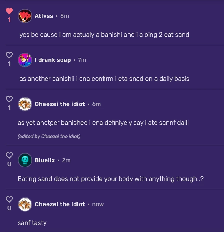 BANISHII IS A SAND EATER | Fandom