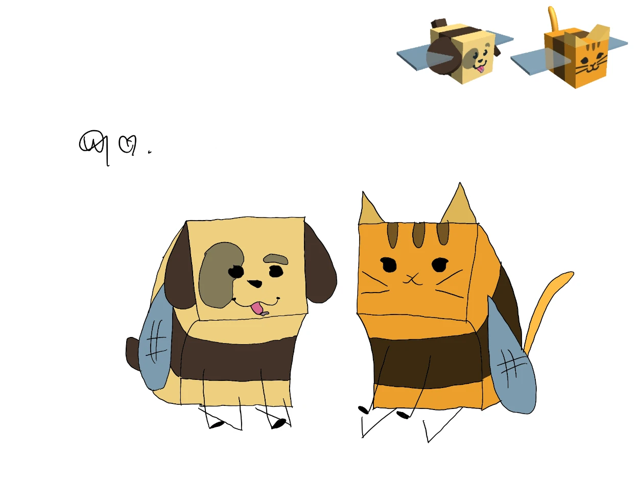 tabby bee and puppy bee | Fandom
