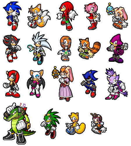 Sonic playable characters: be like | Fandom