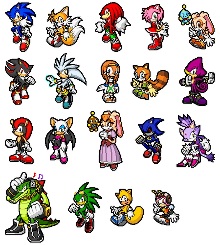 Sonic playable characters: be like | Fandom