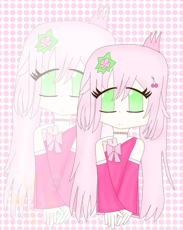 My Precure oc cure cherry drawn in a moe art style! | Fandom