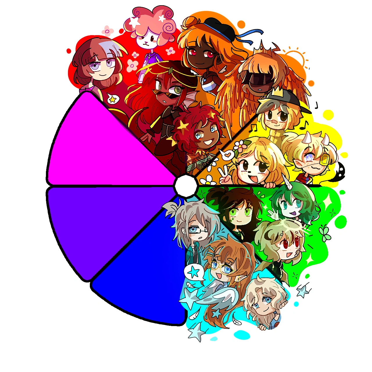 BLUE 💙 (color wheel challenge- SUBMIT OCS HERE) | Fandom